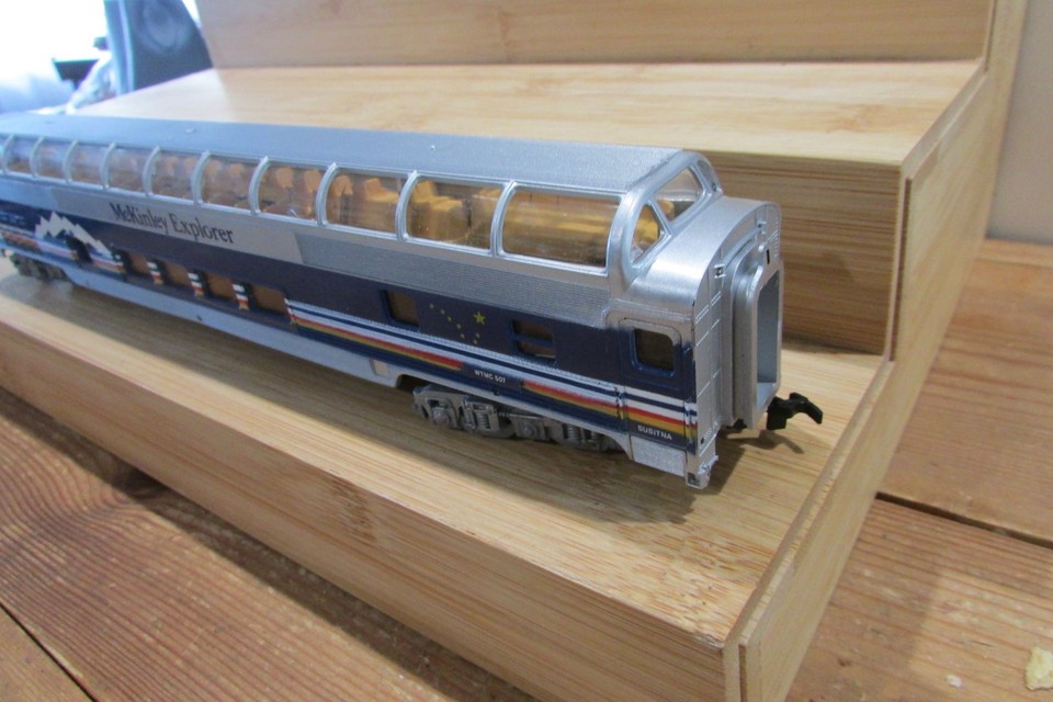 HO Scale Bachmann McKinley Explorer "Susitna" Dome Passenger Car #507 ...