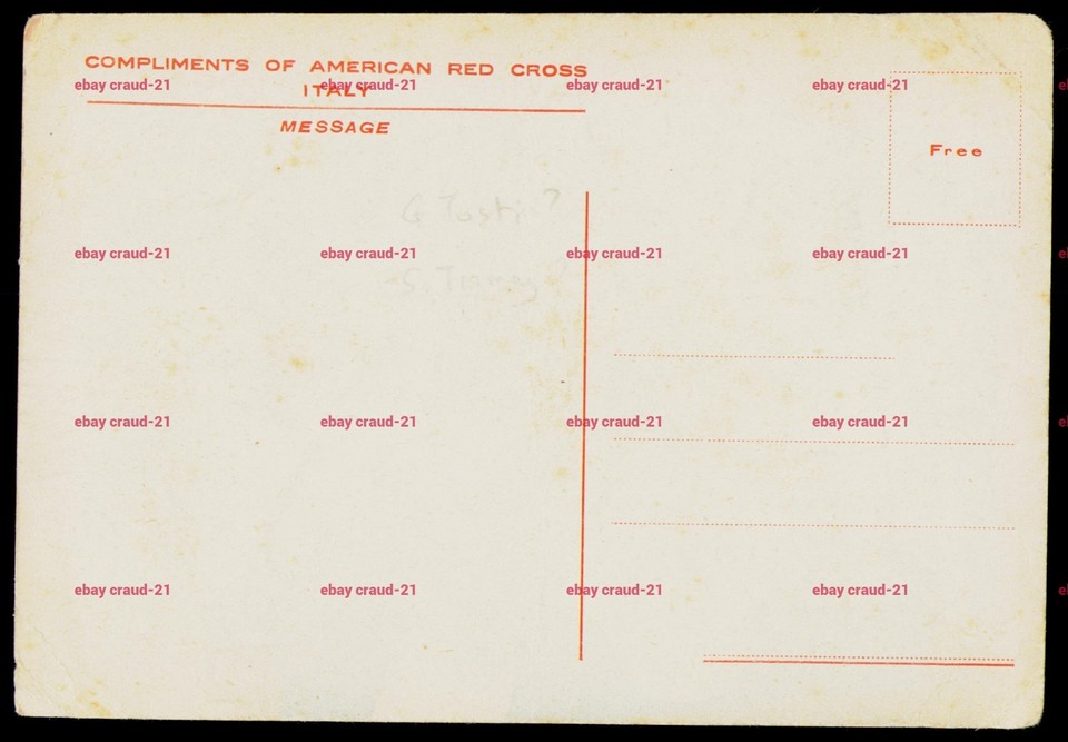 WWII American Red Cross Postcard PISA Italy Jeep GI Soldiers Cartoon ...