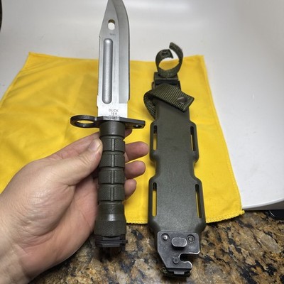 USGI Buck 188 M9 Phrobis III W/ Sheath Combat knife Bianchi Holster ...