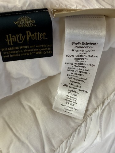 Pottery Barn Teen Harry Potter Hedwig™ Post Feathers Jacquard Quilt F/Q ...