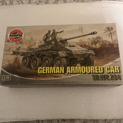 Airfix German Armored Car 01311 1/76 | eBay