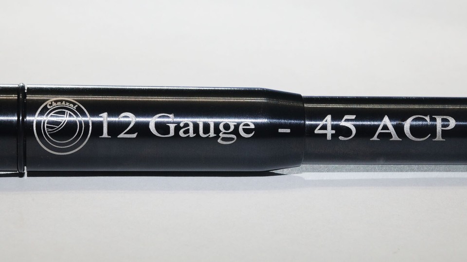 12ga to 45 ACP Shotgun Adapter - Chamber Reducer 18" Long | eBay