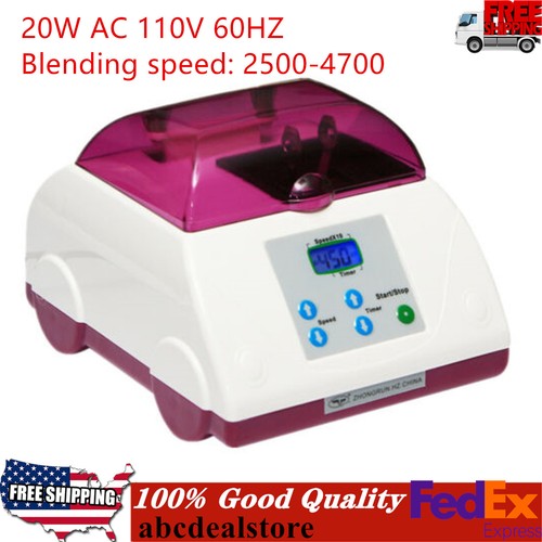 Triturator Amalgam Mixer Digital Dental Amalgamator Machine 4700 Rpm ...