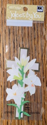 RARE Jolees Mini Crosses Cross Church Religious Easter Lillys Scrapbook ...