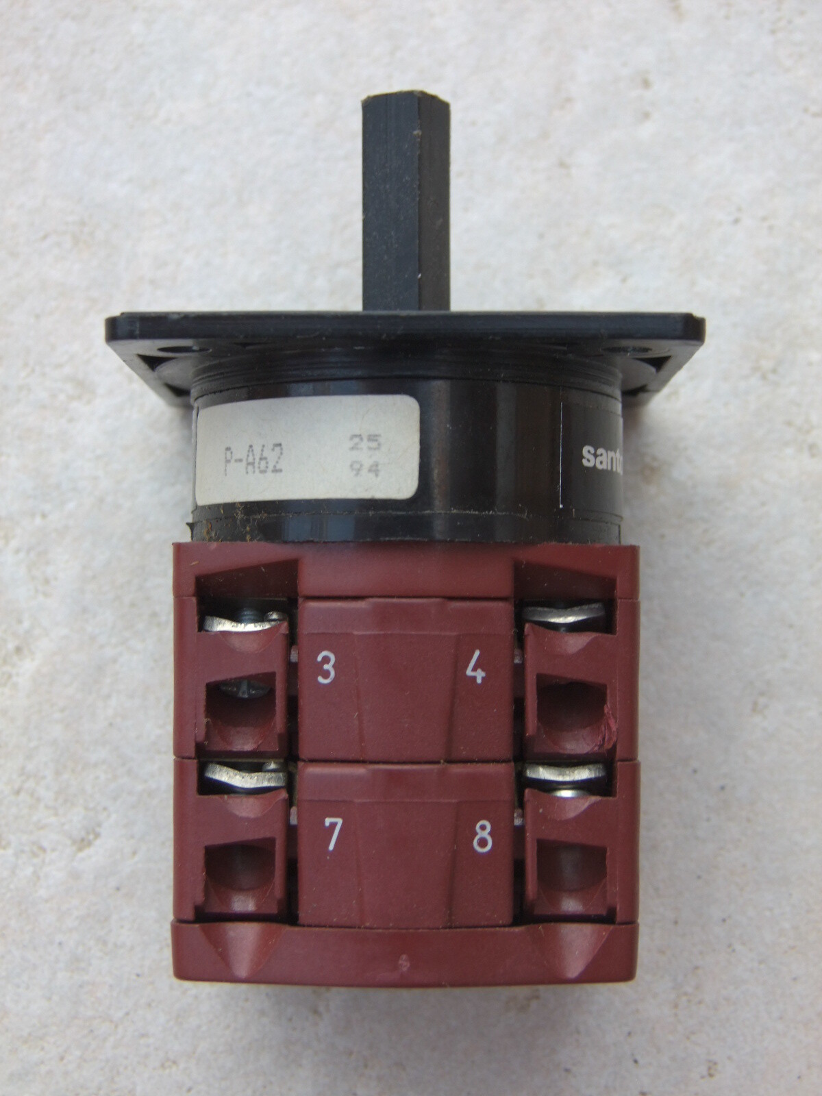 Santon Analogue Rotary Cam Switch, panel-mounted (NO FACIA) - various ...