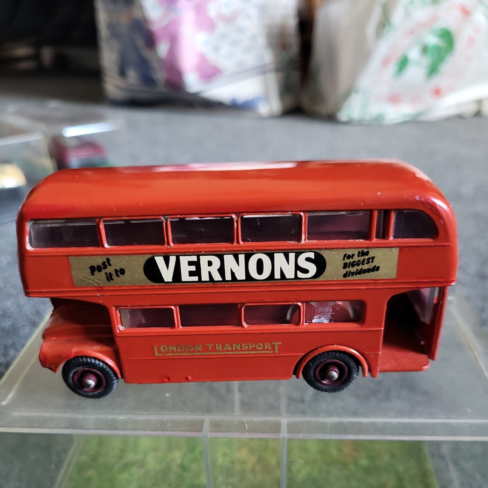 Vintage Routemaster Double Decker English Bus BUDGIE Toy Diecast | eBay