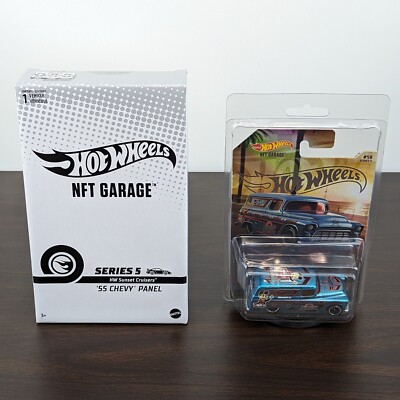 Hot Wheels Garage Series 5 NFTH '55 CHEVY PANEL Super Rare LE 3000 ...