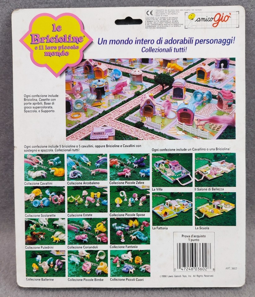 Cutie Club Ballerina Kids Collection Moc Galoob '90 Amico Giò Mini ...