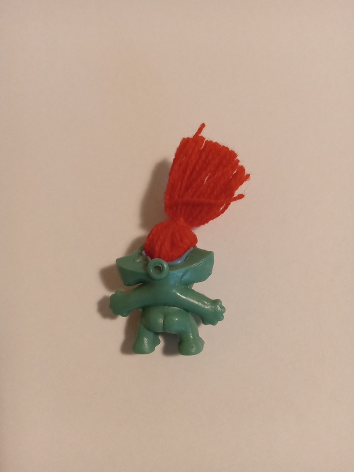 Vintage Troll Green With red Hair 60s Era GUMBALL Machine Charm Doll | eBay