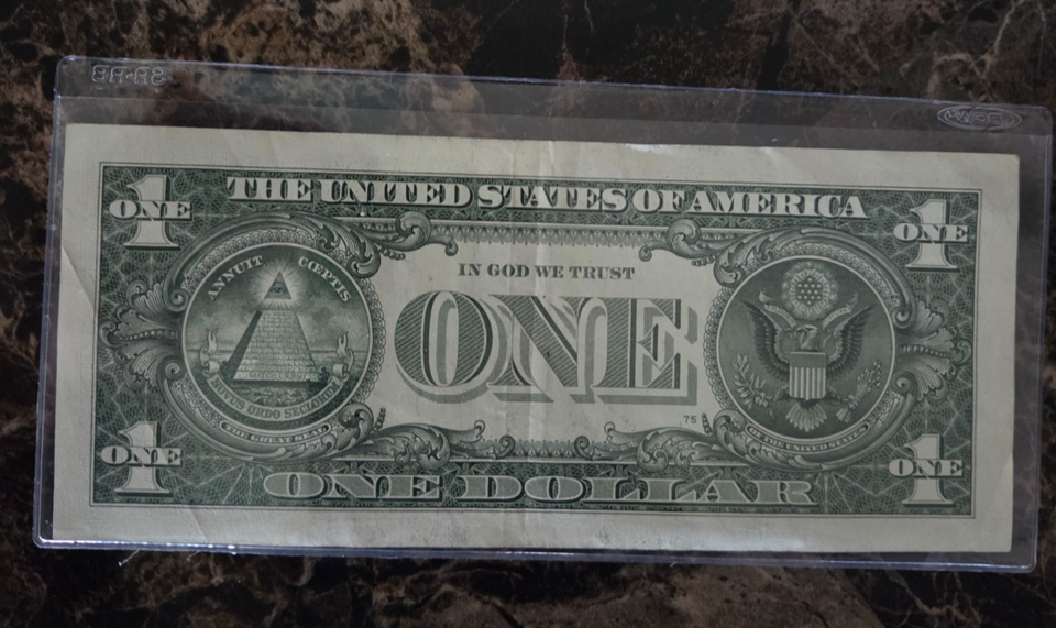 RARE SERIAL NUMBER ON 1 DOLLAR BILL | eBay