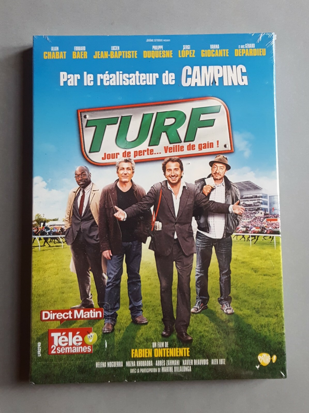 DVD TURF - Alain CHABAT / Gérard DEPARDIEU / Lucien JEAN BAPTISTE ...