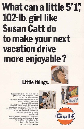 1966 Gulf Oil: Susan Catt Vintage Print Ad | eBay