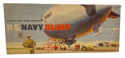 AVIATION : U.S. NAVY BLIMP MODEL KIT MADE BY KLEEWARE KIT NUMBER 3176 ...