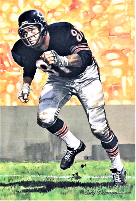 Doug Atkins Chicago Bears 1960 Topps #20 Doug Atkins PSA 8 Graded