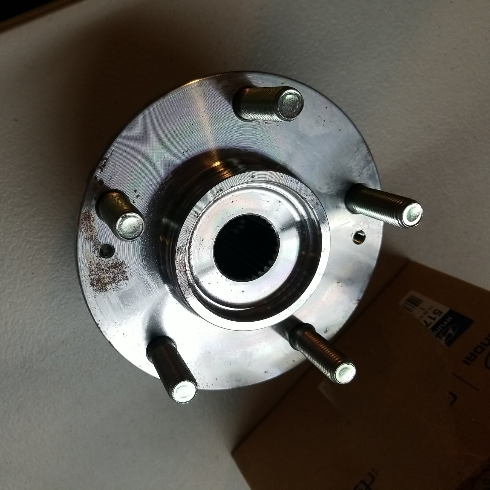 BRAND NEW OEM FRT WHEEL HUB FOR 11-18 ELANTRA VELOSTER FORTE 51750 ...