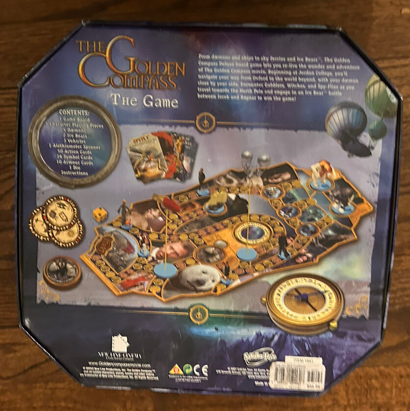 2007 The Golden Compass The Game Board Bgame Sababa Toys New Line ...
