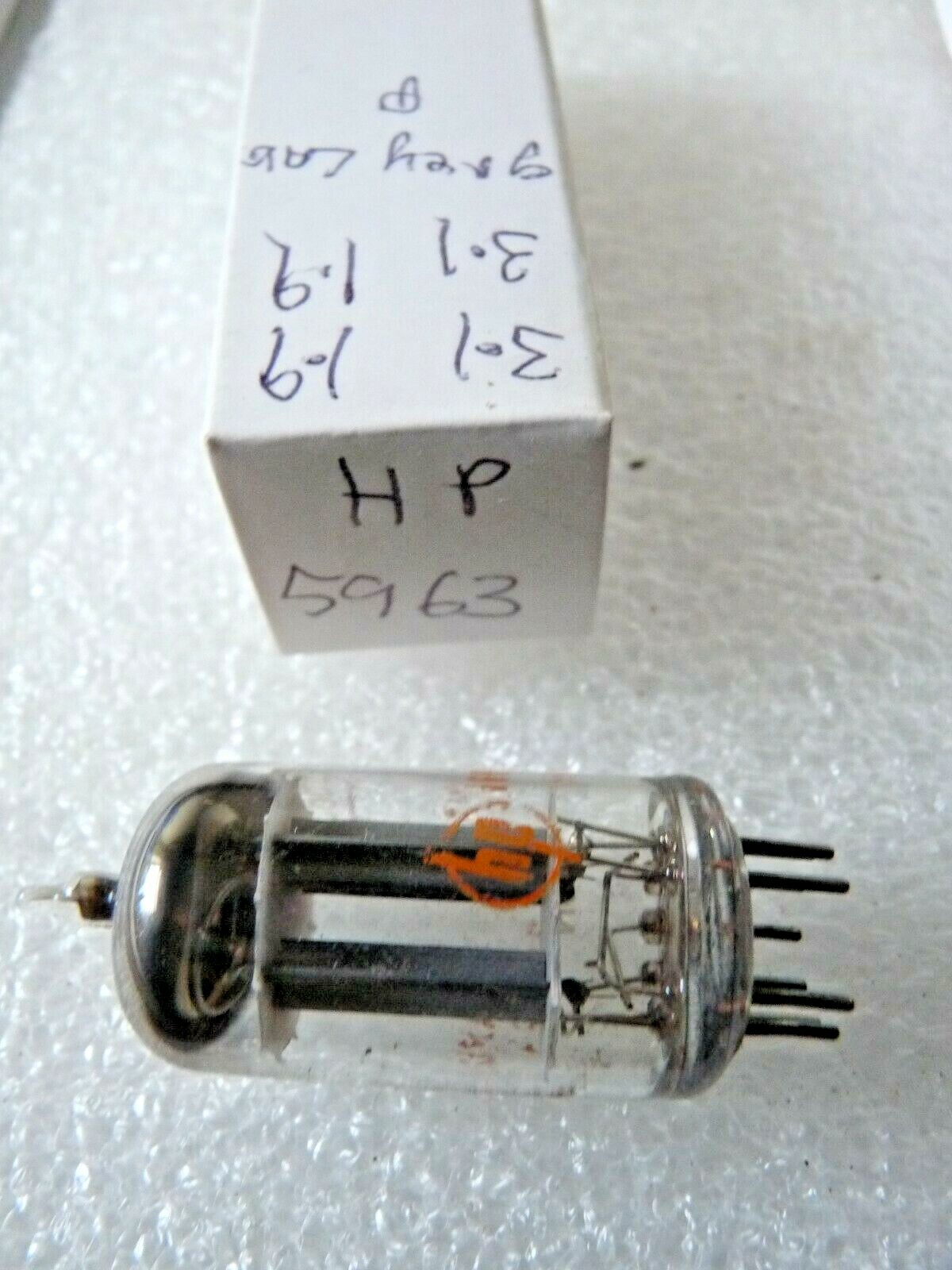 5963 ECC82 12AU7 Hp 17mm Ladder Plate New Old Stock Valve Tube 1 PC ...