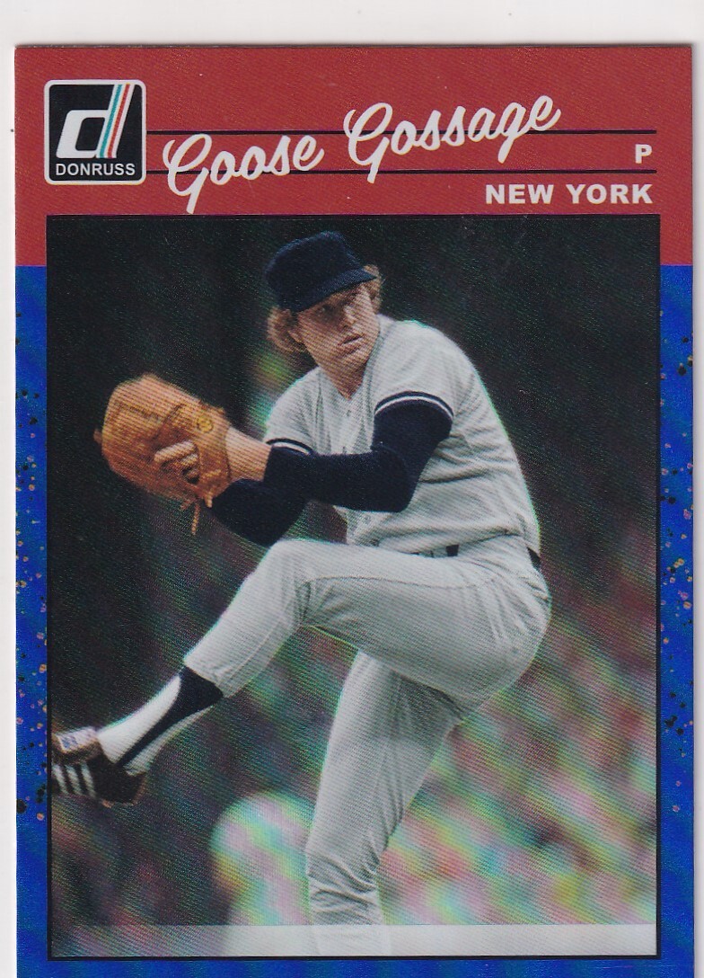 2023 DONRUSS BLUE SP GOOSE GOSSAGE NEW YORK YANKEES PARALLELS GE-2440 ...