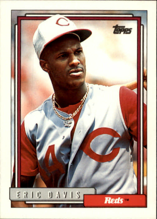 1992 Topps Baseball Card #610 Eric Davis | eBay