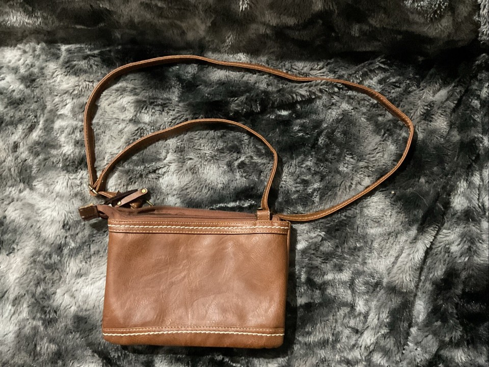 BOC BOC7789 – SAD Crossbody Bag Shoulder Purse Brown Saddle Faux ...