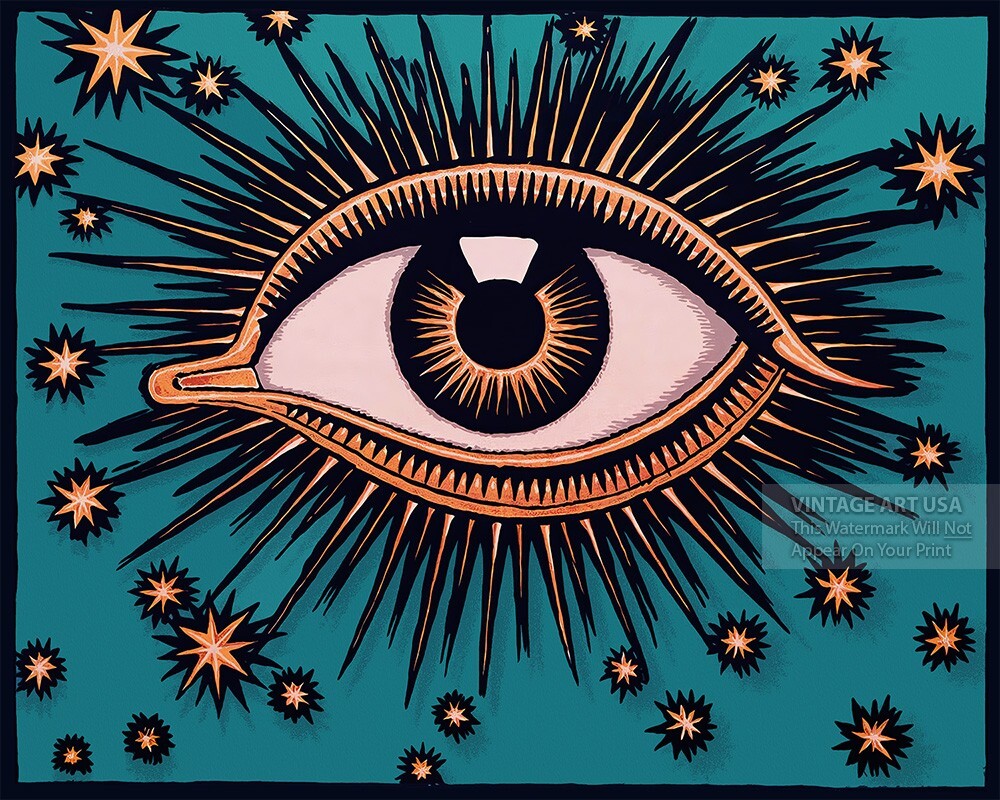 All Seeing Eye Art
