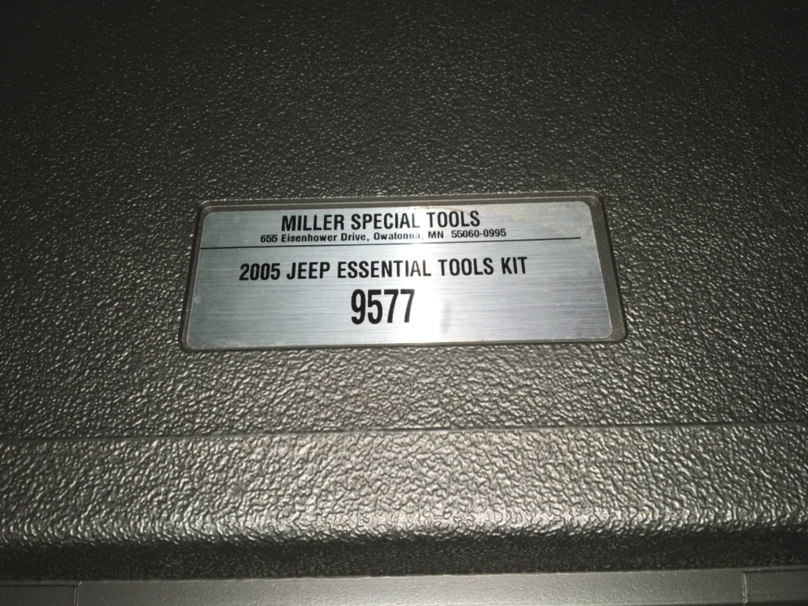 SPX Miller Special Tools Kit 9577 2005 Jeep Grand Cherokee Suspension ...