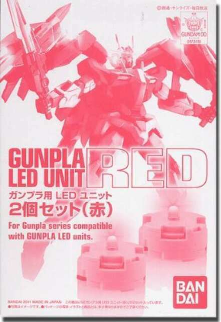 Bandai Gunpla LED Unit Red 2 Pcs Set Model Kit From Japan for sale ...