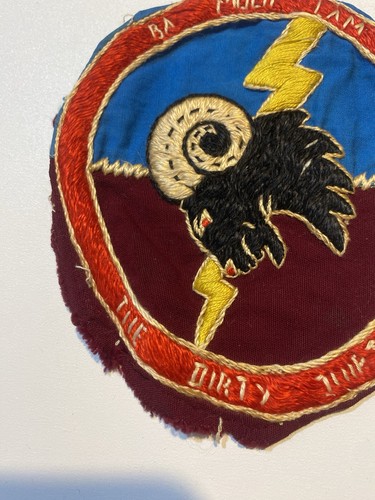 NAMED Vietnam War USAF Advisor Theater Made Patch Dirty Thirty Uniform ...