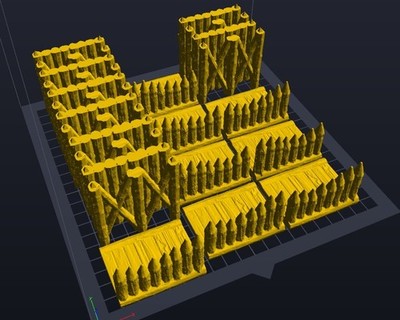 Palisade Wall Expansion 2 for Colonial Frontier Outpost Fort 28mm ...