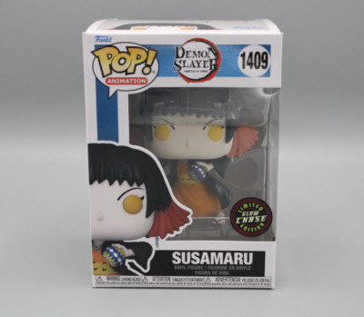 Funko Pop! Animation #1409 Demon Slayer Susamaru Limited Glow Chase ...