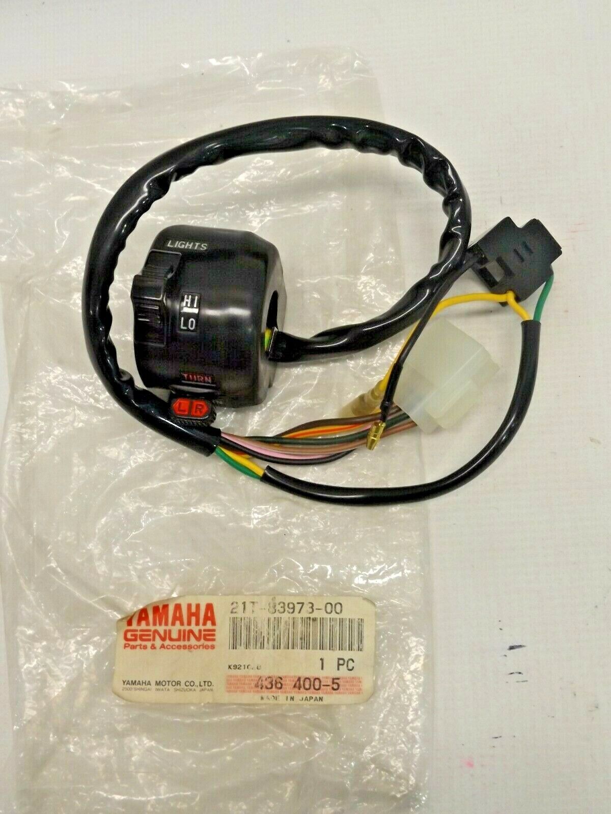 NOS YAMAHA 21T-83973-00-00 SWITCH HANDLE 3 XT250 XT350 XT600 | eBay