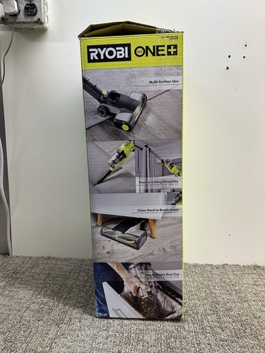 Ryobi ONE 18V Cordless Stick Vacuum Cleaner Kit w/ Battery & Charger ...
