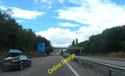 Photo 12x8 Approaching Junction 9 on the M20 Ashford/TR0042 c2013 | eBay UK