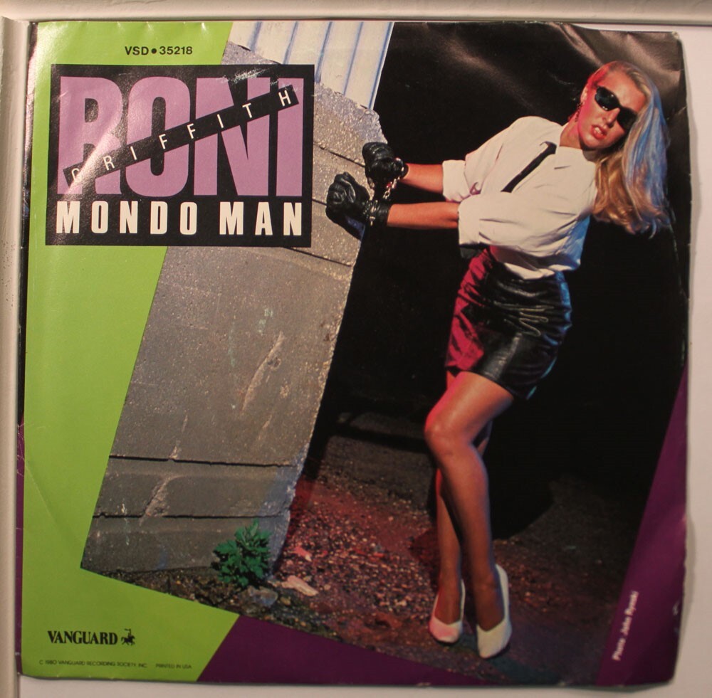 Pop Picture Sleeve 45 Roni Griffith - Mondo Man / Mondo Man On Vanguard ...