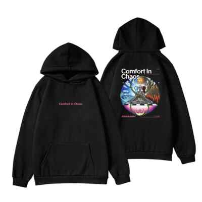 john summit Merch Comfort in Chaos Hoodie For Fans S-5XL Black LI1643 ...