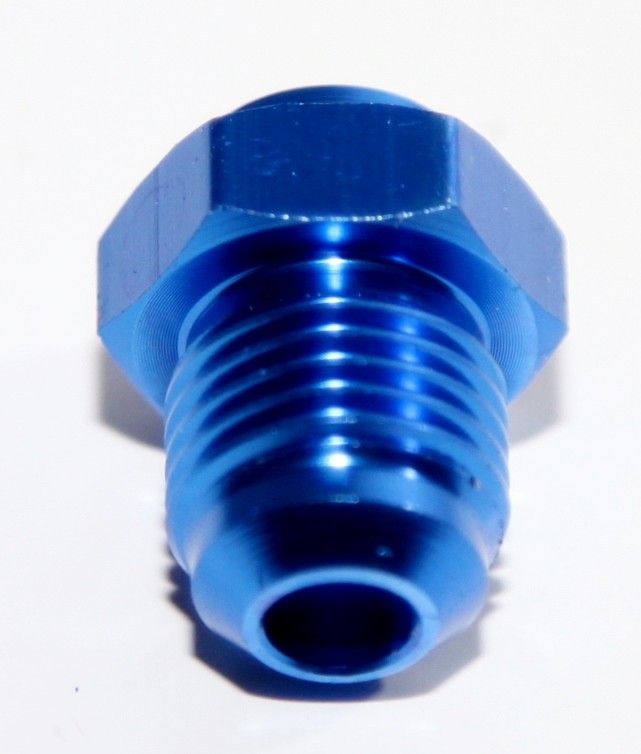 2PC 6AN AN-6 Male Thread Straight Weld on Flare Aluminum Anodized ...