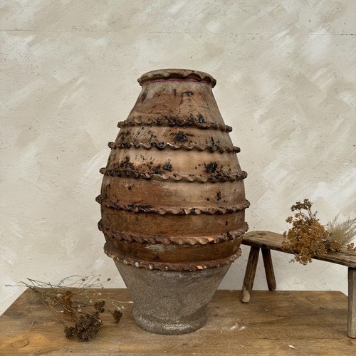 Antique Turkish Terracotta Vase - Vintage Pottery Clay Pot | eBay