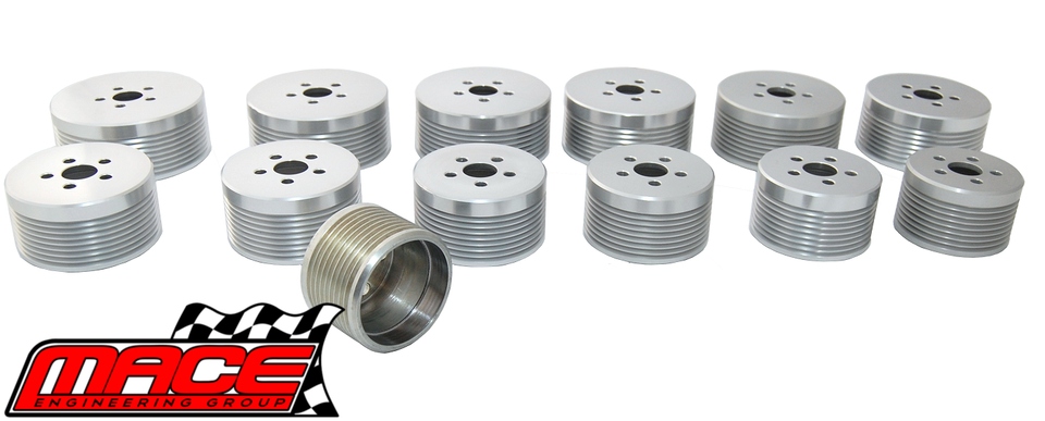 MACE SUPERCHARGER PULLEY FOR HOLDEN CALAIS VS VT VX VY L67 SUPERCHARGED ...