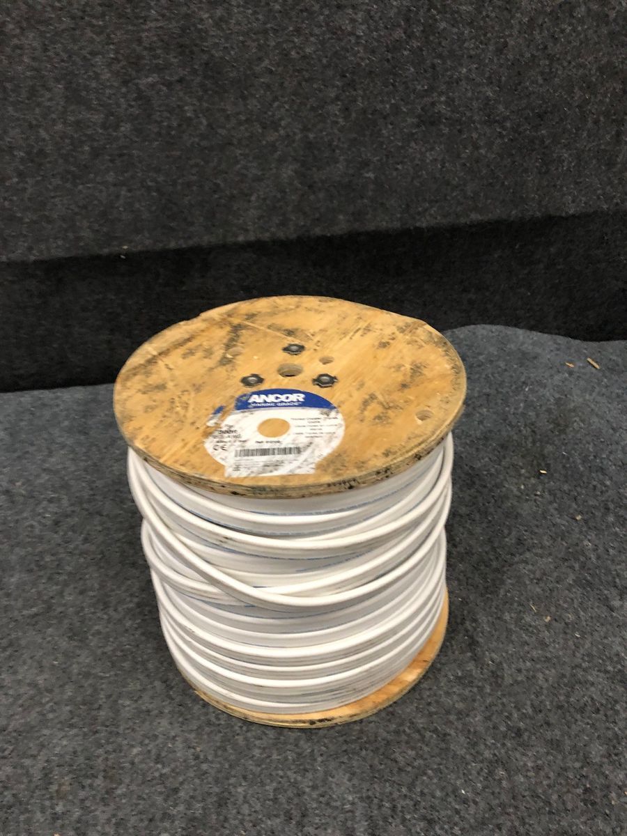ANCOR 131130 Tinned Copper Triplex Cable 300 Ft. 10 AWG, White * | eBay