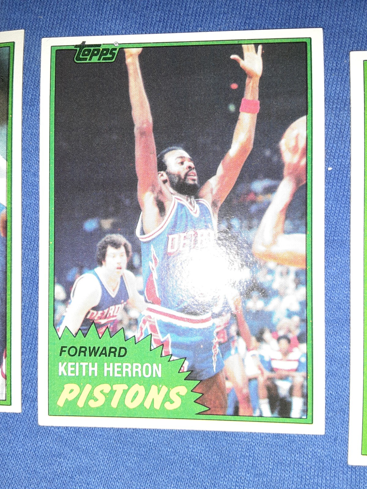 1981-82 Topps Keith Herron Detroit Pistons #MW81 | eBay