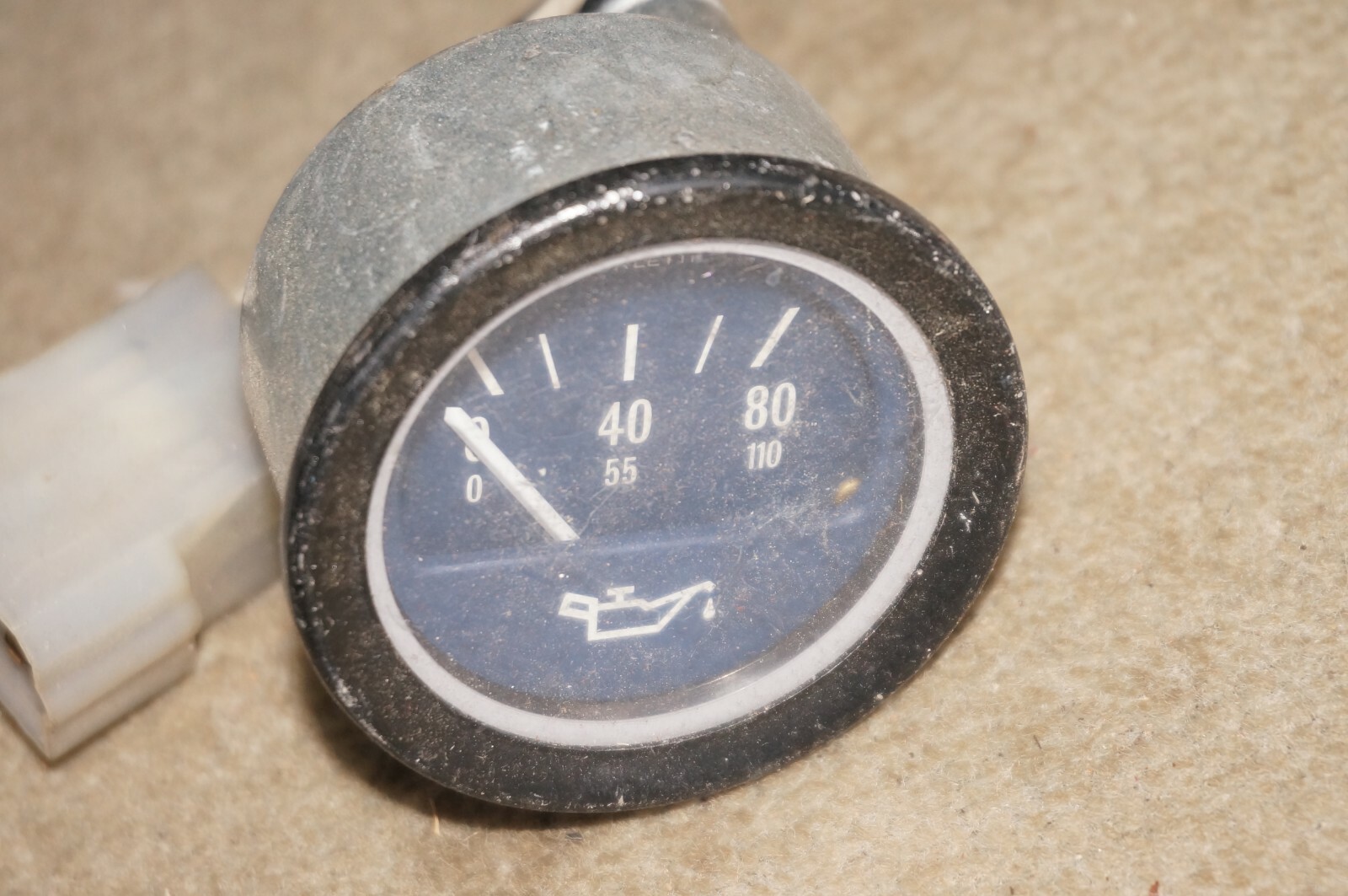 Alfa Romeo 105 SERIES 2 SPIDER VEGLIA BORLETTI OIL PRESSURE GAUGE, USED ...