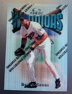 1997 Topps Finest Silver Uncommon David Segui #131 Montreal Expos | eBay