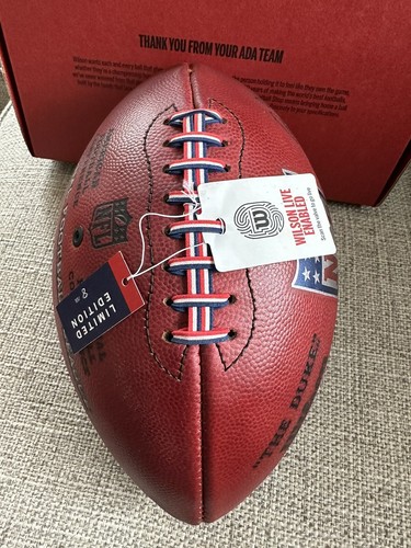 Wilson THE DUKE NFL FOOTBALL limited edition USA 8 of 101 U.S.A RARE ...