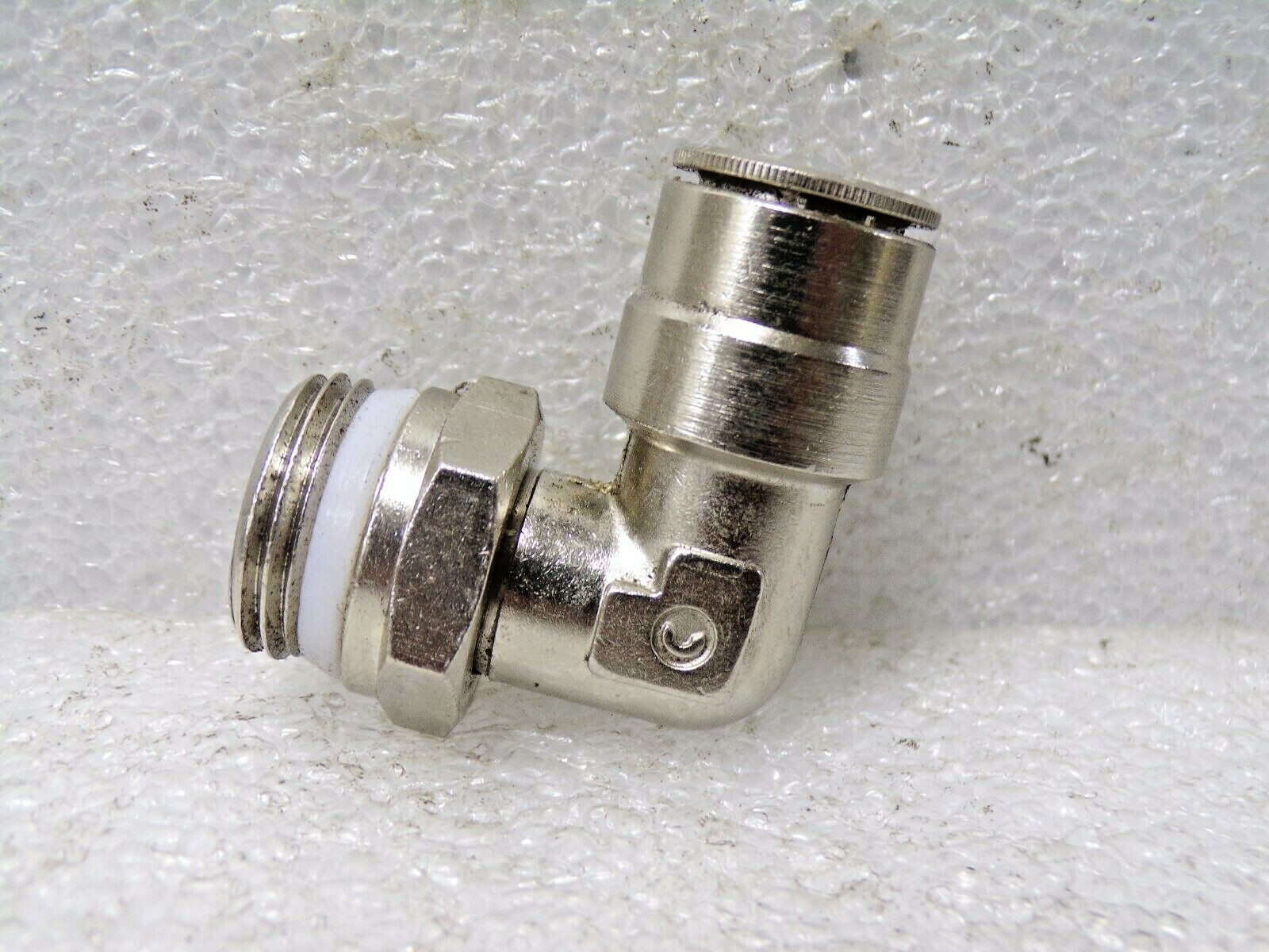 1/2" x 1/2" Stainless Steel Swivel Compression Male Elbow, Silver | eBay