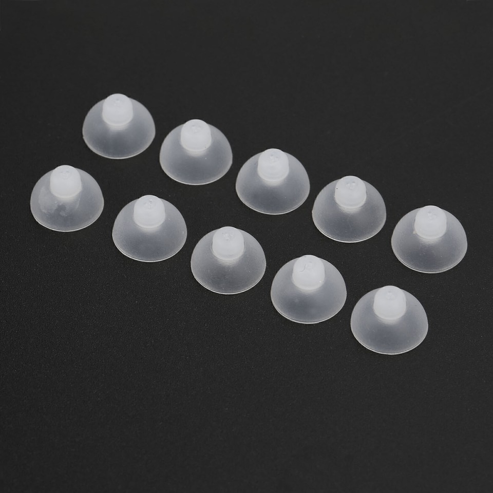10PCS Hearing Aid Domes Closed Silicone Hearing Aid Ear Tips Detachable ...