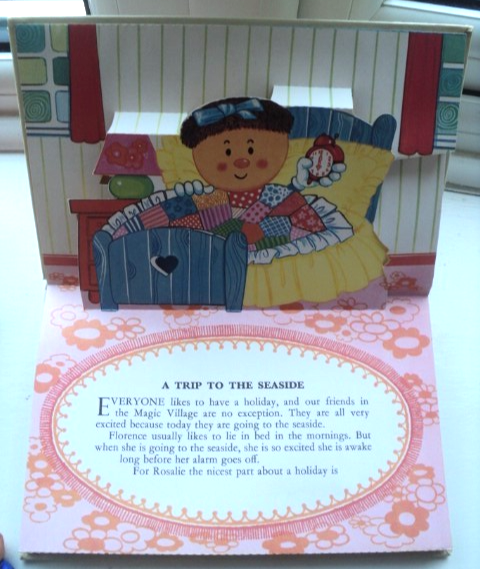 RARE VINTAGE MAGIC ROUNDABOUT SQUEAKY ZEBEDEE + POP UP BOOK + CORGI ...