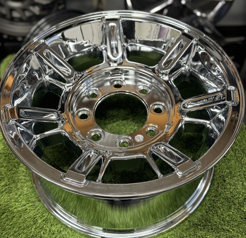 1- New Single Chrome 17" Hummer H2 OEM Wheel Rim 6300 | eBay