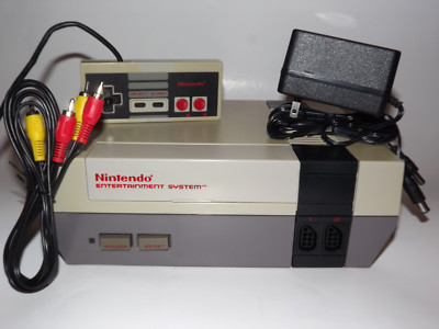 Original Nintendo NES System Console Accessories & NEW NES 72 Pin ...