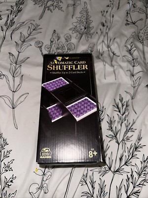 Opened Box- Cardinal Classics Automatic Card Shuffler Shuffles 1-2 Decks | eBay