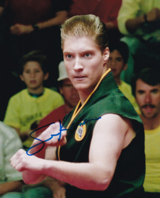 SEAN KANAN signed Autogramm 20x25cm KARATE KID in Person autograph ...
